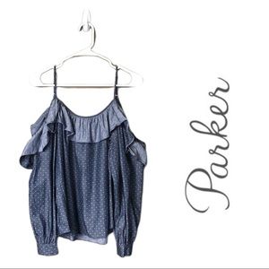 Parker | Tops | Parker Ruffle Tope | Poshmark